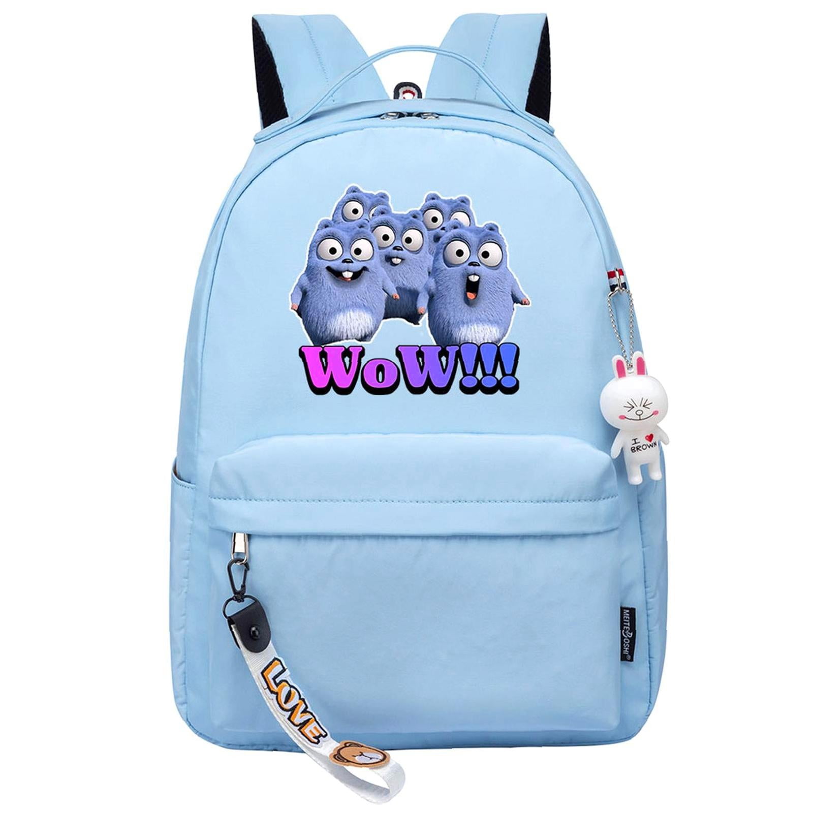 Weekyun Cute Cartoon Backpack for your little one - Grizzy Friends ...