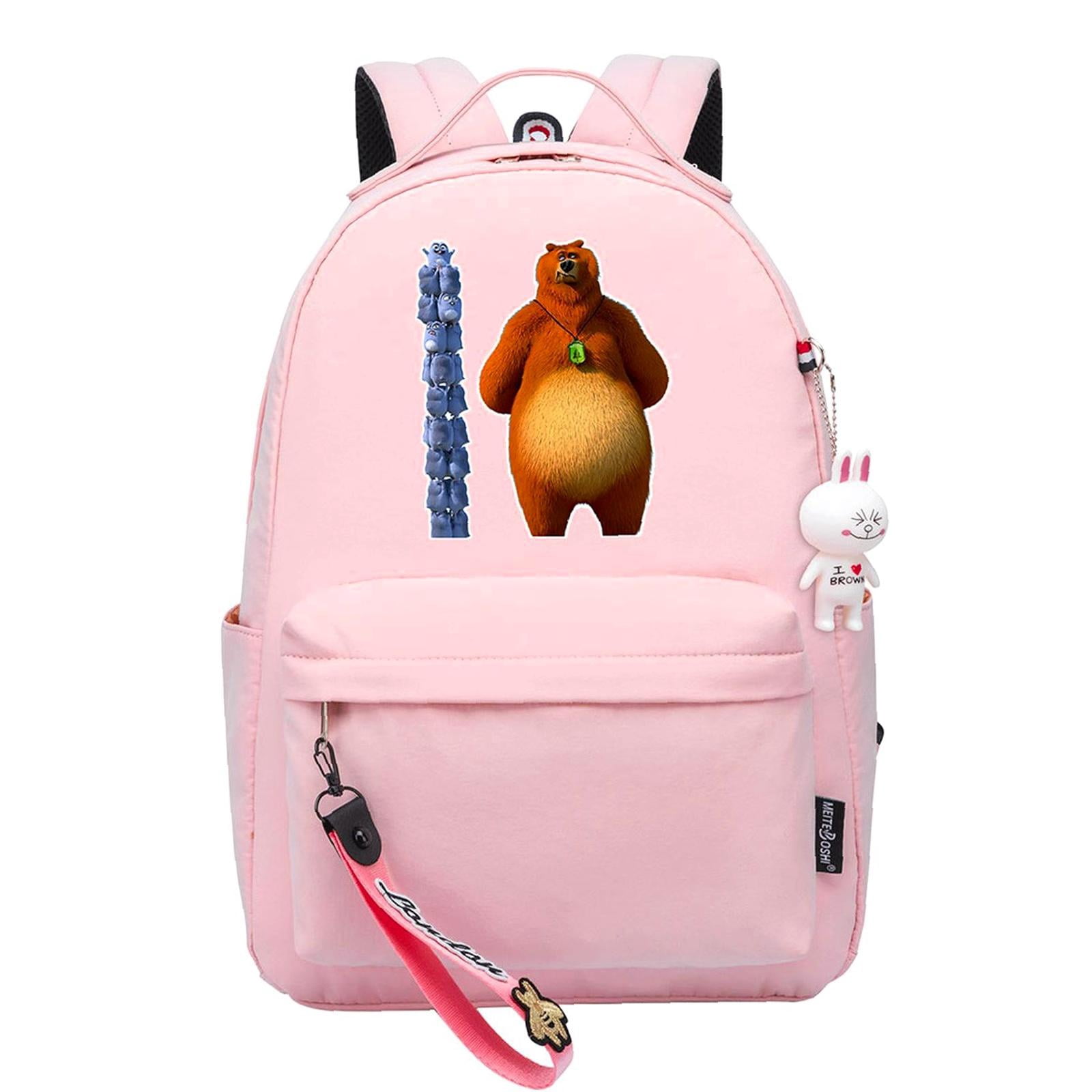 Weekyun Cute Cartoon Backpack for your little one - Grizzy Friends ...