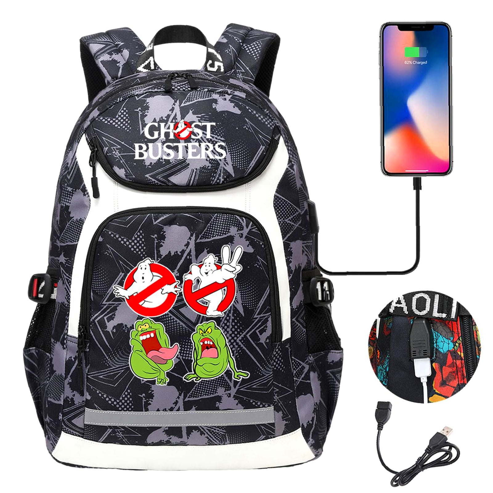 Weekyun Ghostbuster Adventure backpack Suitable for Ages 6-15+ – Fun ...