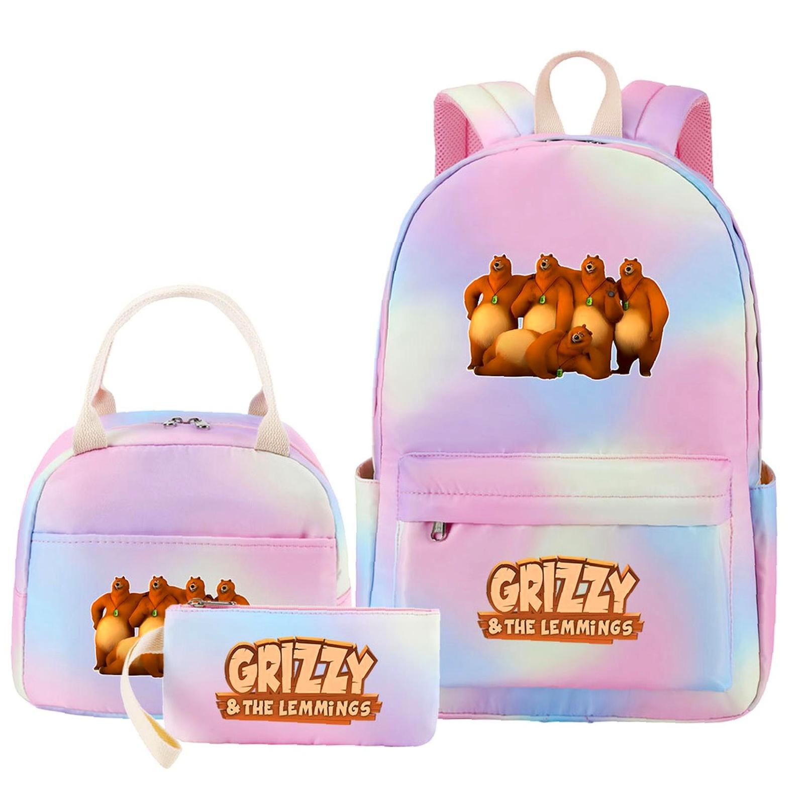 Weekyun Grizzy Adventure backpack Set for young little one - Fun ...