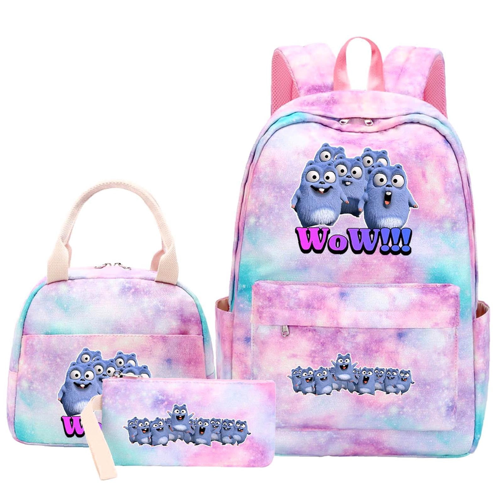 Weekyun Grizzy Adventure backpack, Unisex Cartoon Bag for young little ...