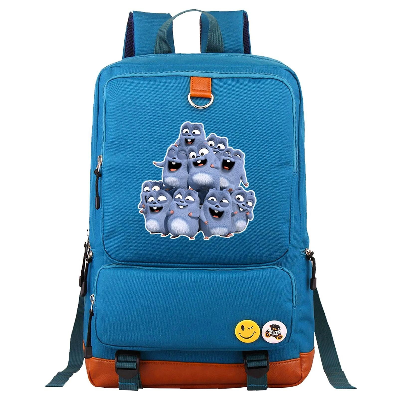 Weekyun Grizzy Friends Fun backpack Suitable for Ages 6-15+ - Large ...