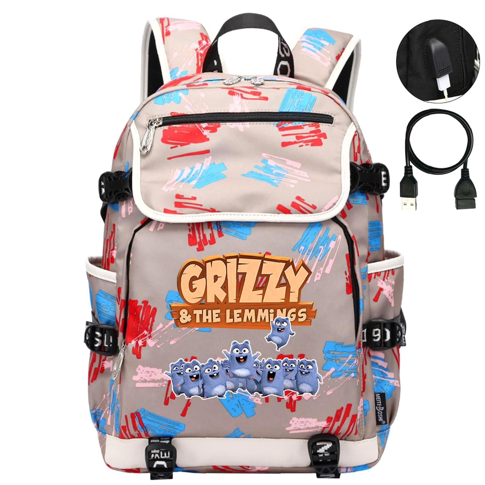 Weekyun Grizzy Friends backpack - Fun Cartoon Design for young little ...