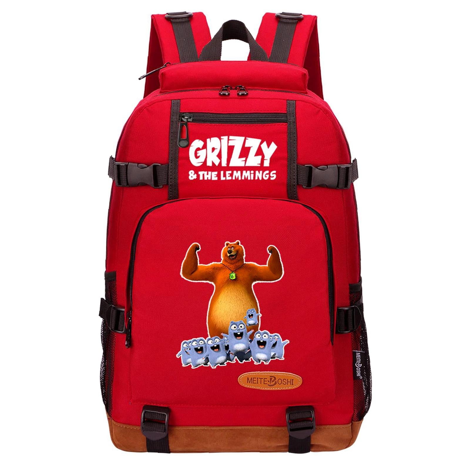 Weekyun Grizzy Lemmings Fun Backpack for your little one - 15" Laptop ...