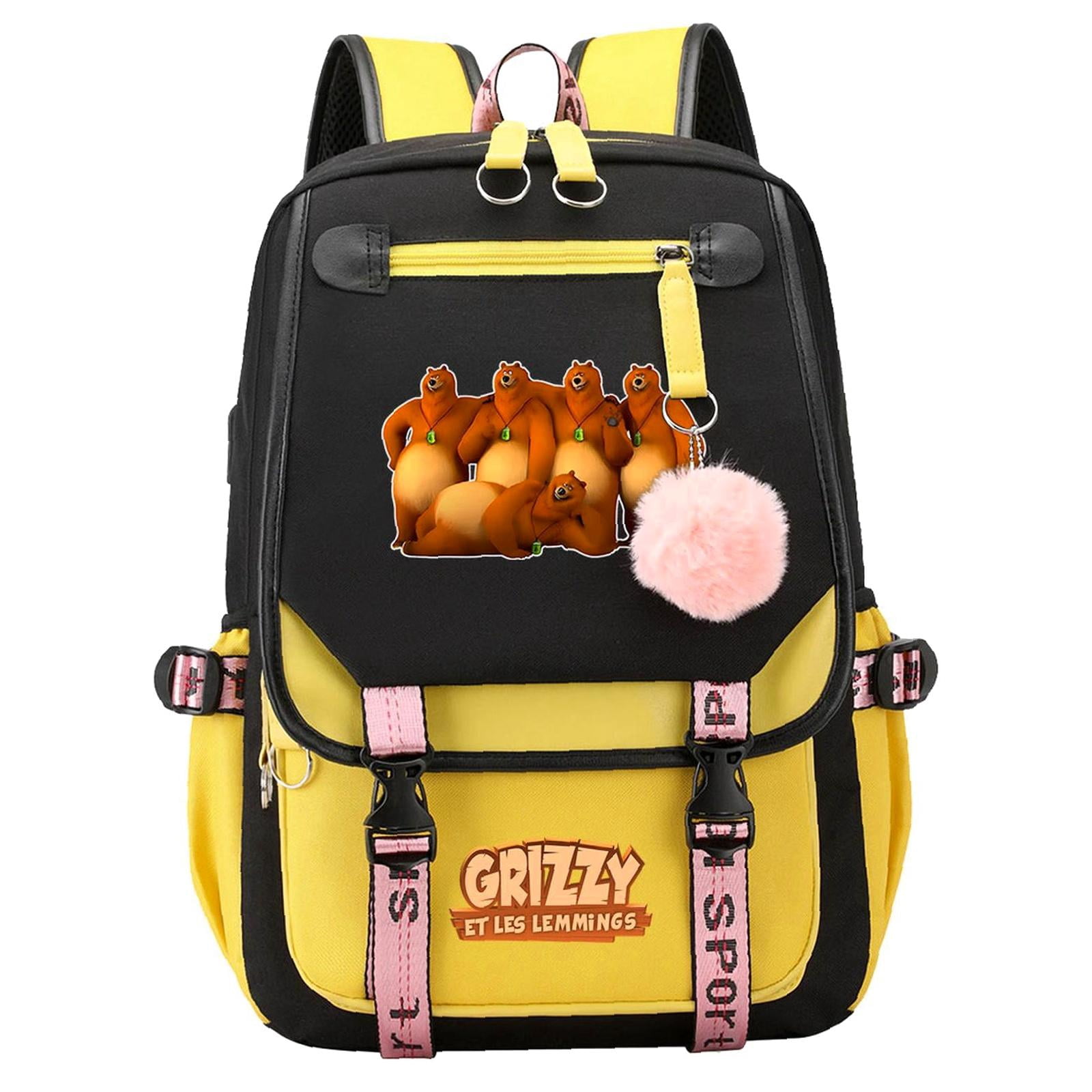 Weekyun Grizzy & Lemmings Fun Clamshell Backpack for your little one ...