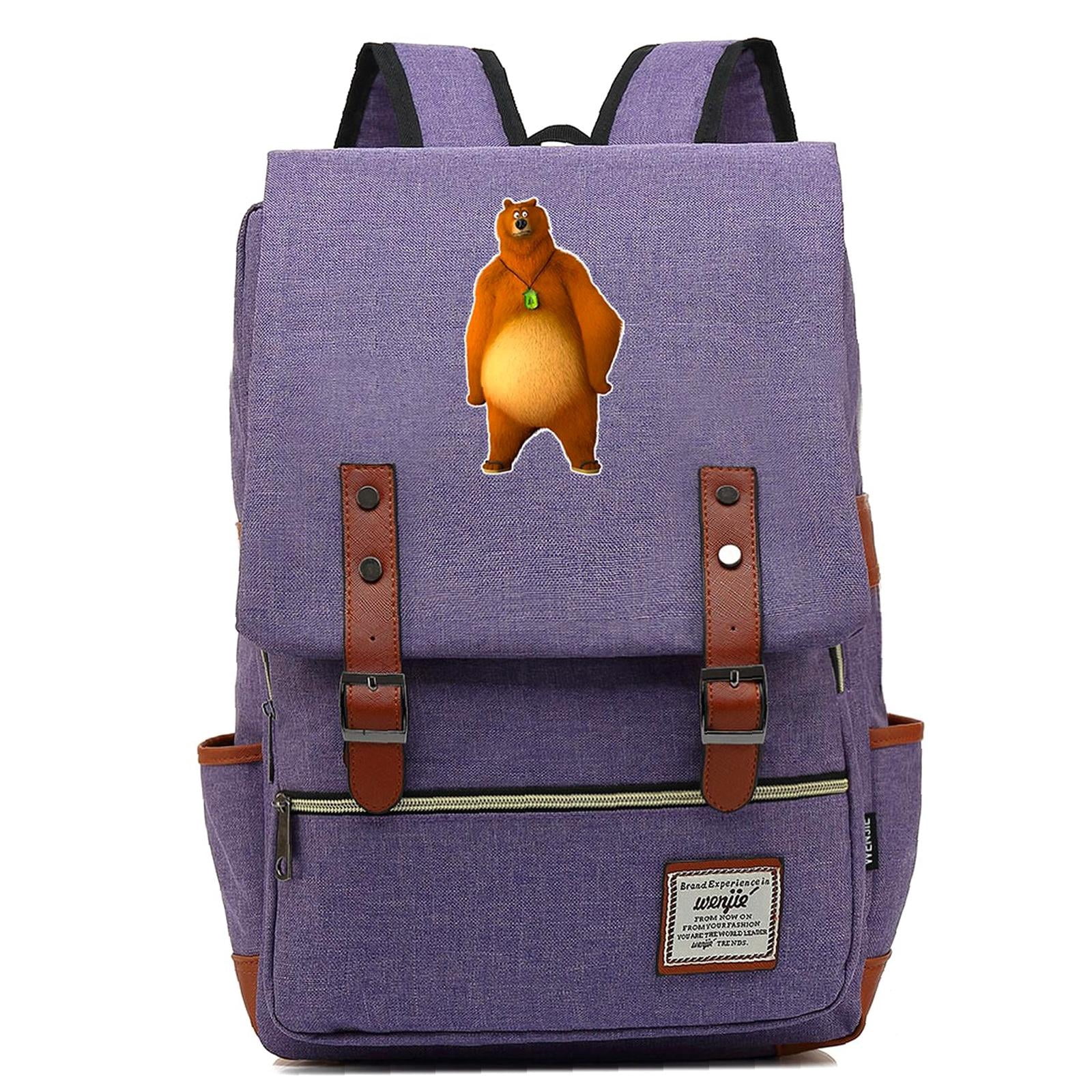 Weekyun Grizzy Lemmings Square backpack - Fun Design Suitable for Ages ...