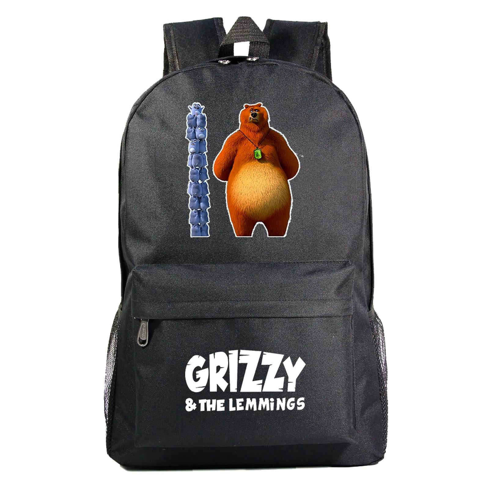 Weekyun Grizzy Lemmings backpack - Waterproof, 15" Laptop Compartment ...