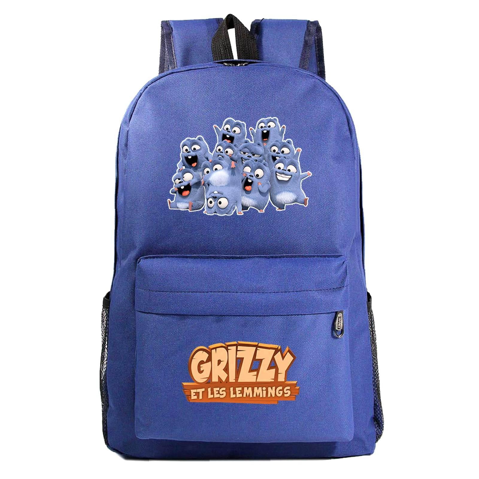 Weekyun Grizzy Lemmings backpack - Waterproof, 15" Laptop Pocket, Fun ...