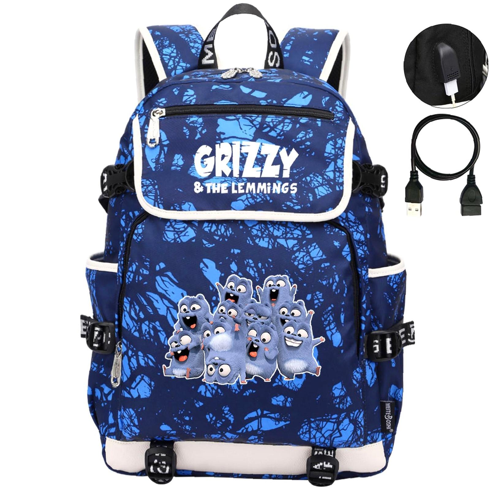 Weekyun Grizzy & The Lemmings Cool backpack - 15" Laptop Compartment ...