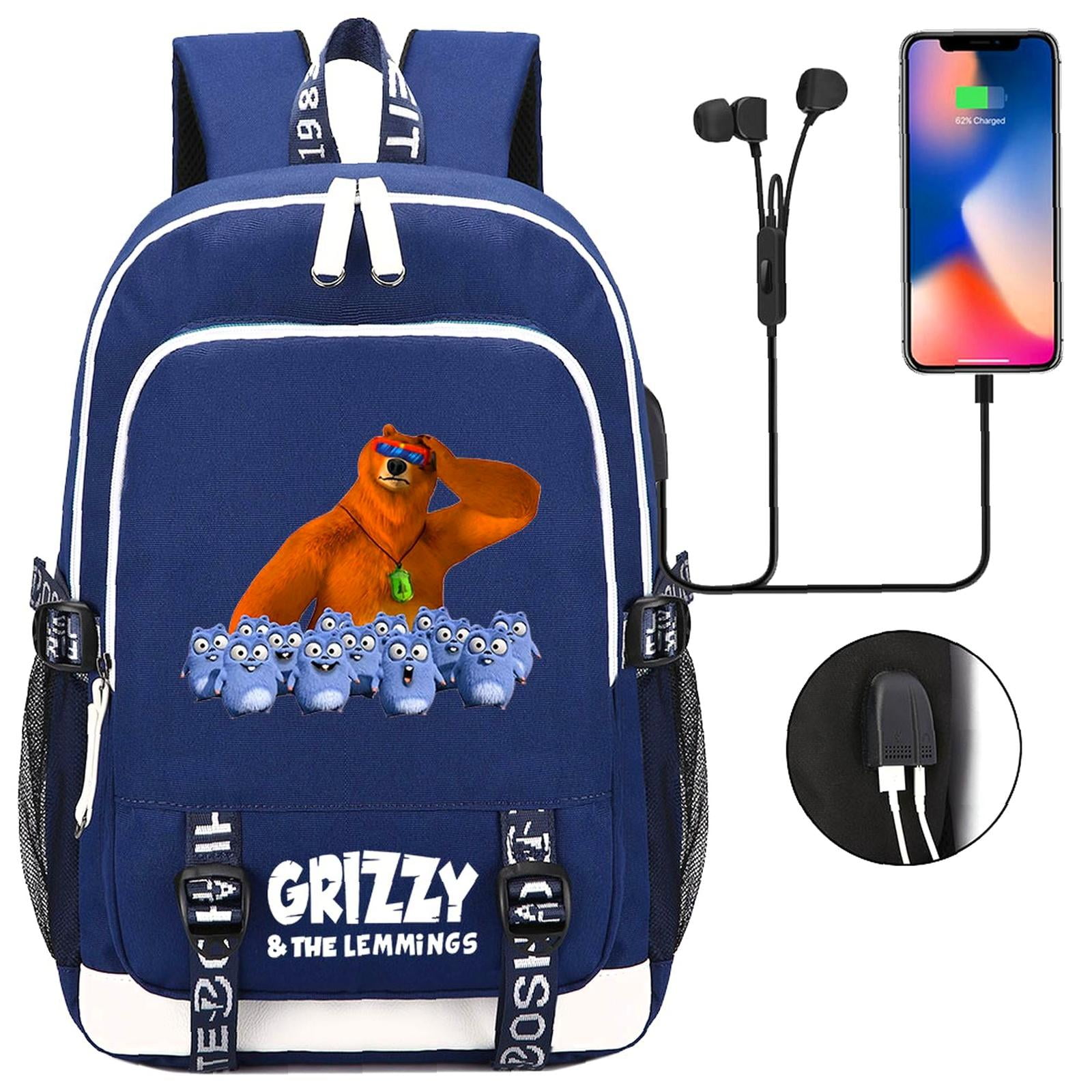 Weekyun Grizzy The Lemmings Fun Backpack for your little one - Cute ...