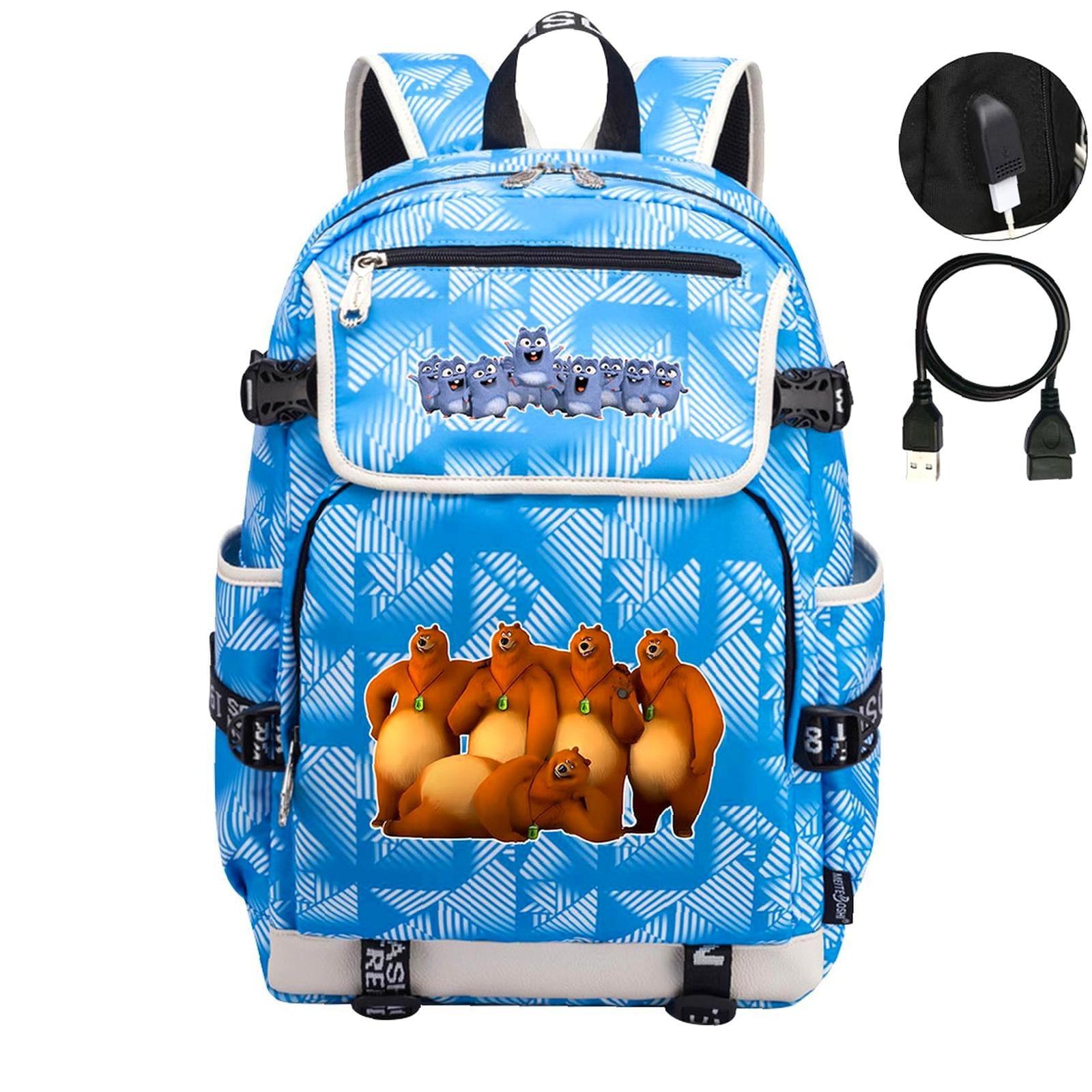 Weekyun Grizzy & The Lemmings backpack - 15" Laptop Compartment, USB ...