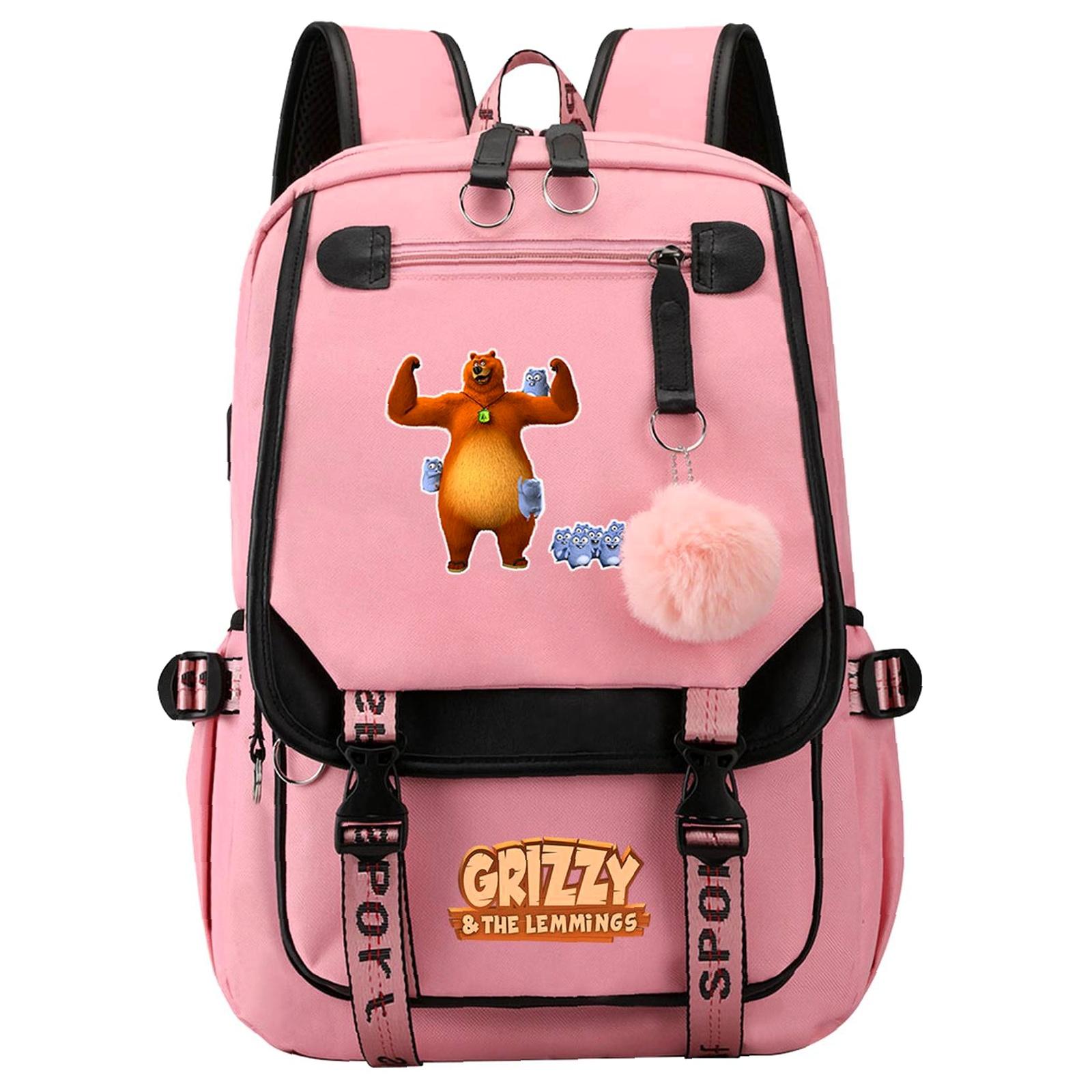 Weekyun Grizzy and the Lemmings Fun Backpack for your little one, 15 ...