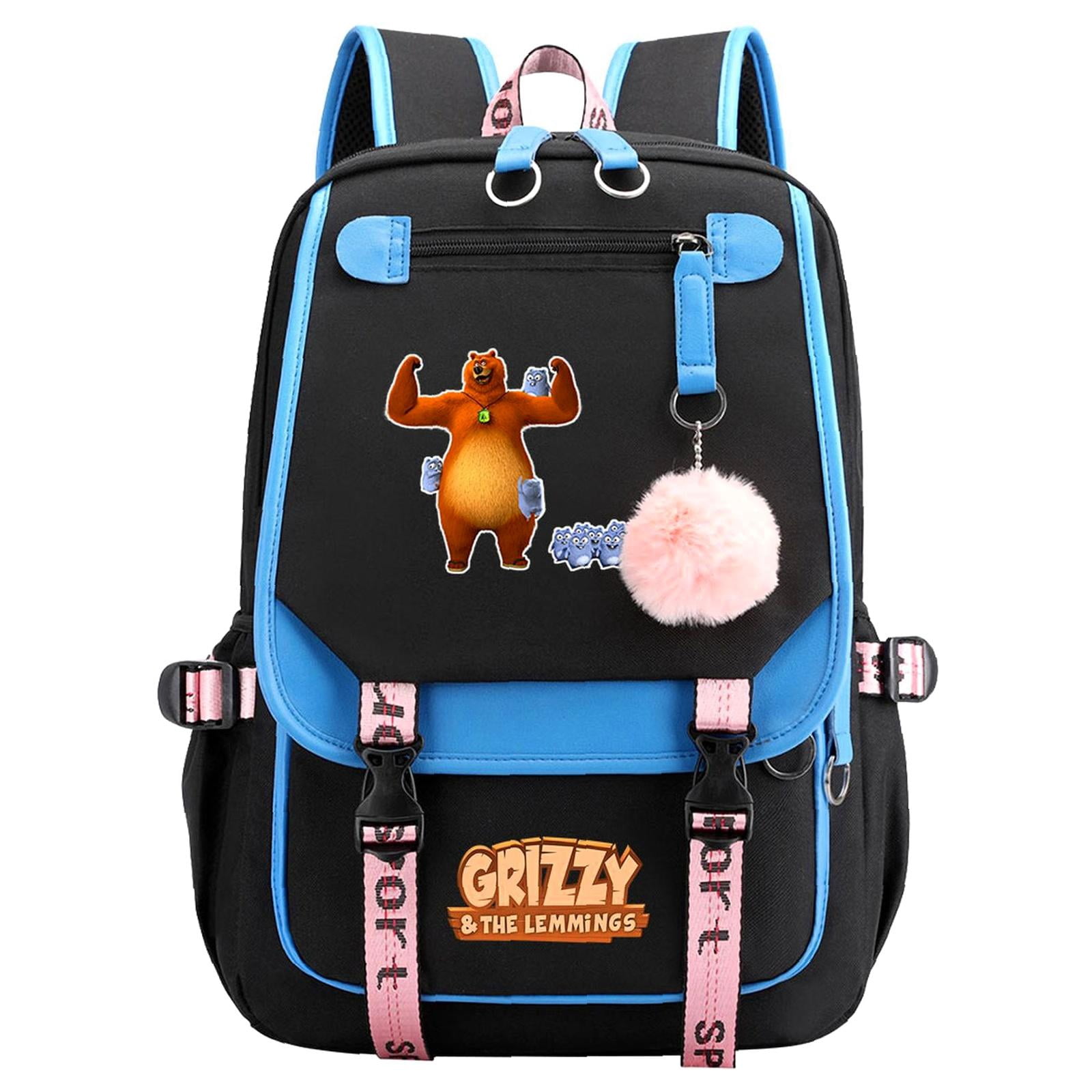 Weekyun Grizzy and the Lemmings Fun Backpack for your little one, 15 ...
