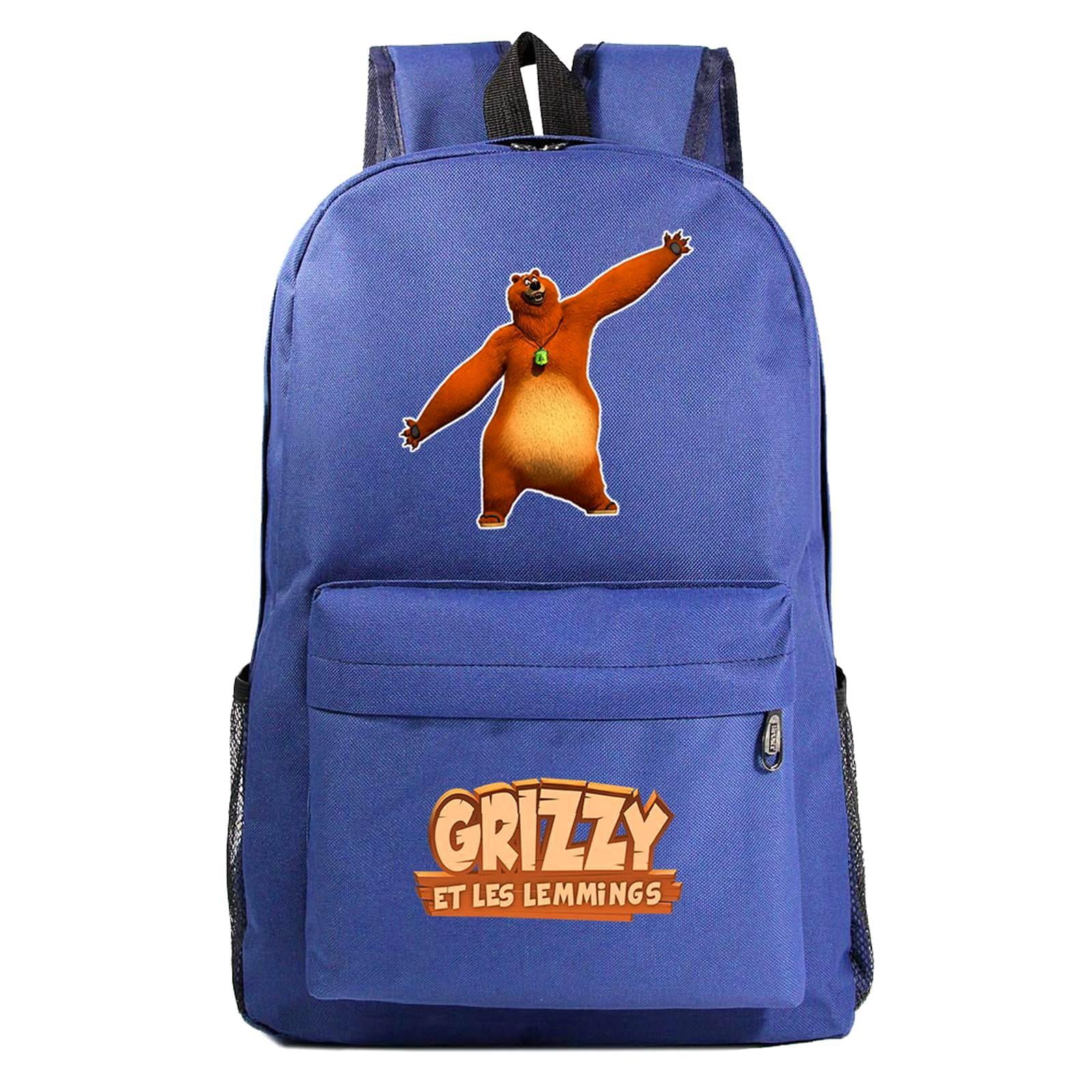 Weekyun Grizzy and the Lemmings fans backpack - Waterproof, 15" Laptop ...