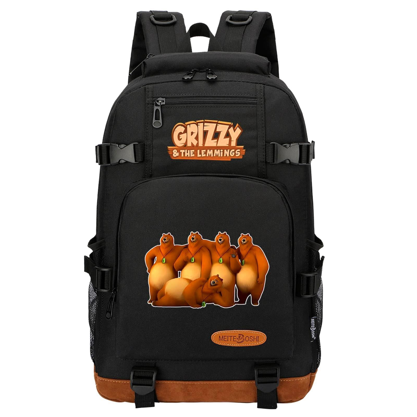 Weekyun Grizzy's Adventure Square Backpack for your little one - Fun ...