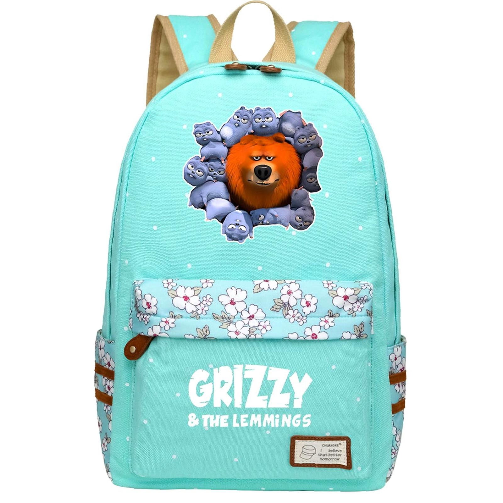 Weekyun Grizzy's Adventure backpack - Fun Spacious Bag Suitable for ...