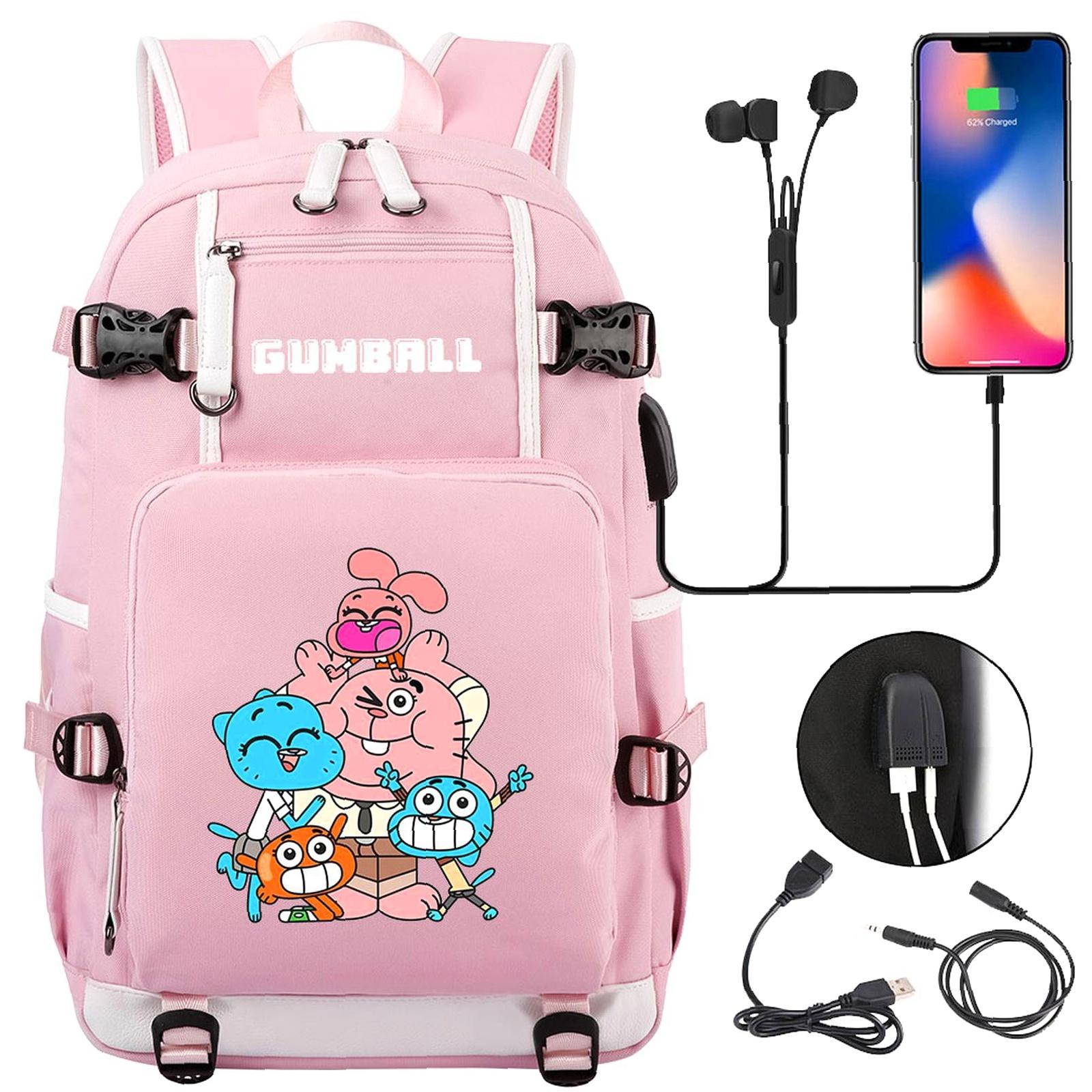 Weekyun Gumball Adventure Backpack for your little one - Cute Multi ...