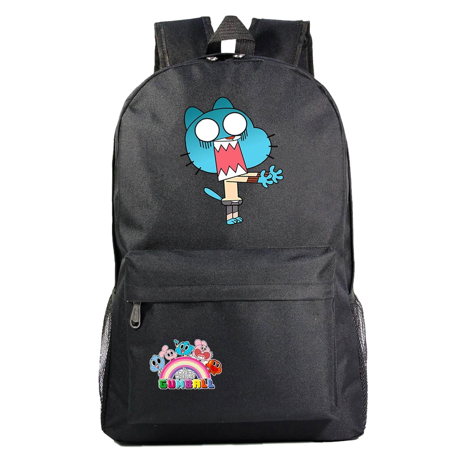 Weekyun Gumball Adventure backpack - Waterproof, 15" Laptop Compatible, Double Side Mesh Pockets ...