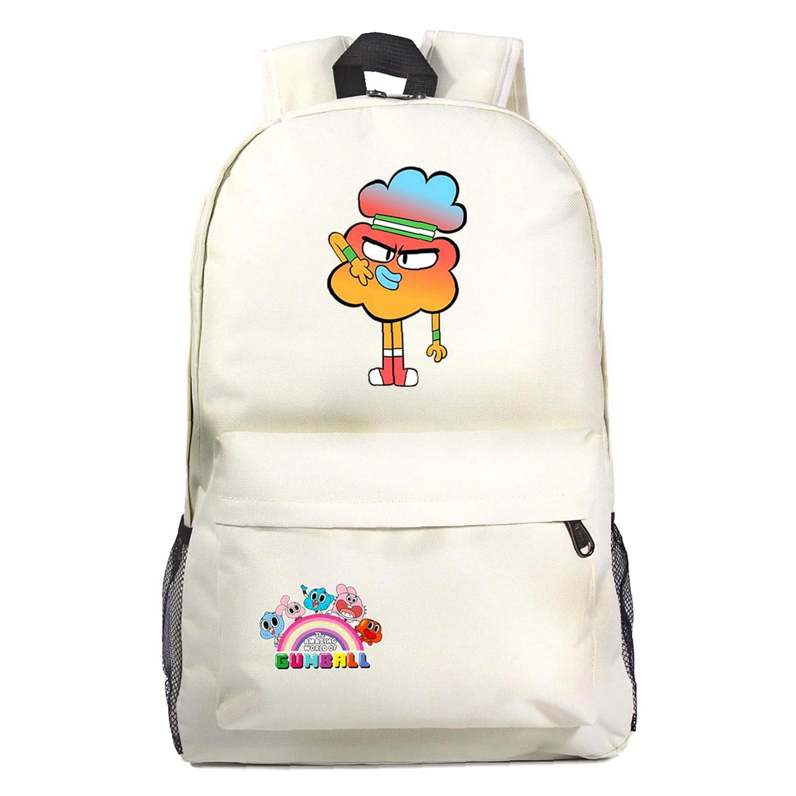Weekyun Gumball-Inspired backpack with Mesh Pockets and Waterproof ...