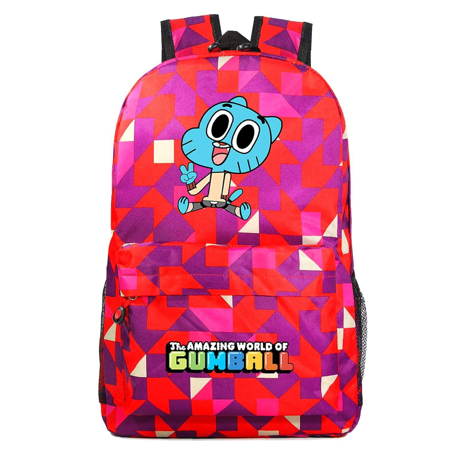 Weekyun Gumball-Inspired fans backpack with Dual Mesh Pockets ...