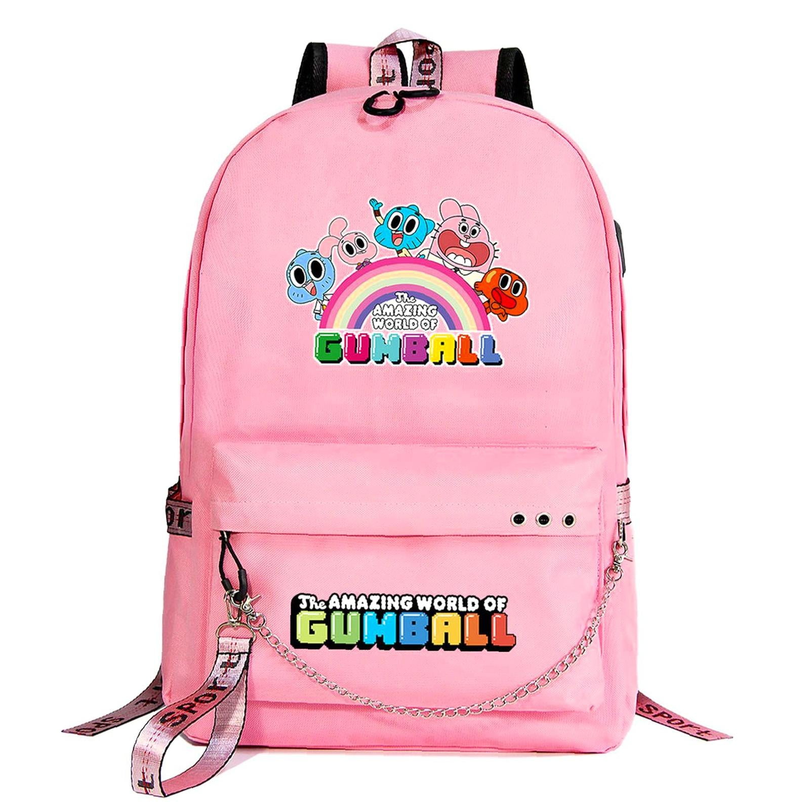 Weekyun Gumball Magic backpack - Double Side Pockets, USB Charging ...