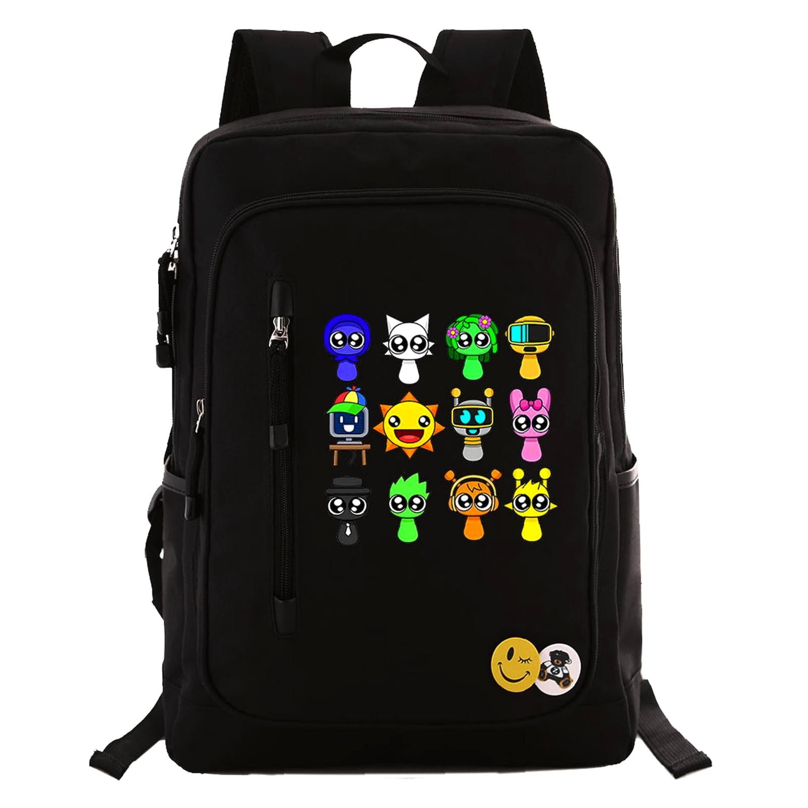 Weekyun Sprunki Cute Cartoons Backpack, Spacious Design for your little ...