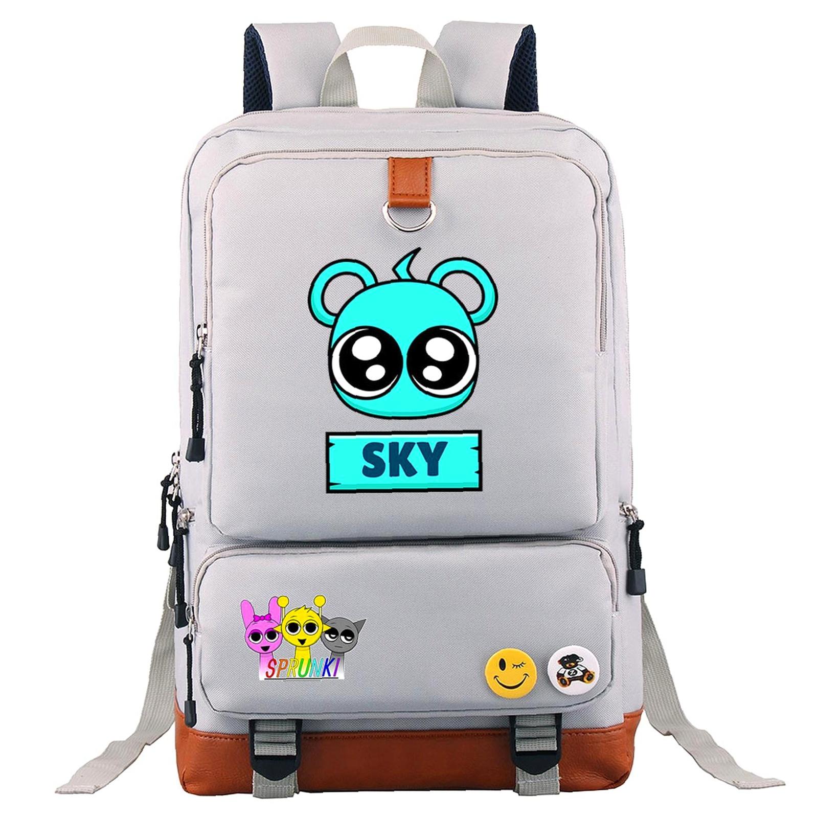 Weekyun Sprunki Young Cartoon Backpack, Fun Design, Perfect for Little ...