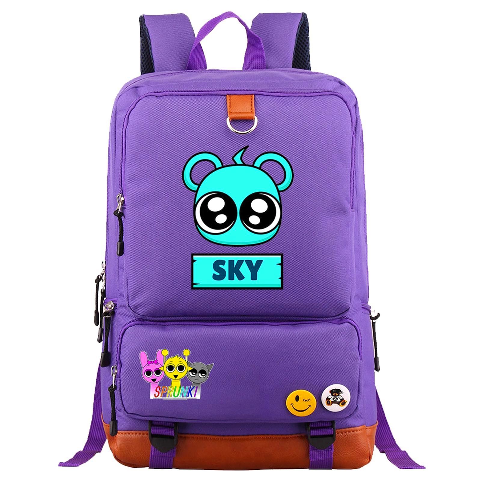 Weekyun Sprunki Young Cartoon Backpack, Fun Design, Perfect for Little ...