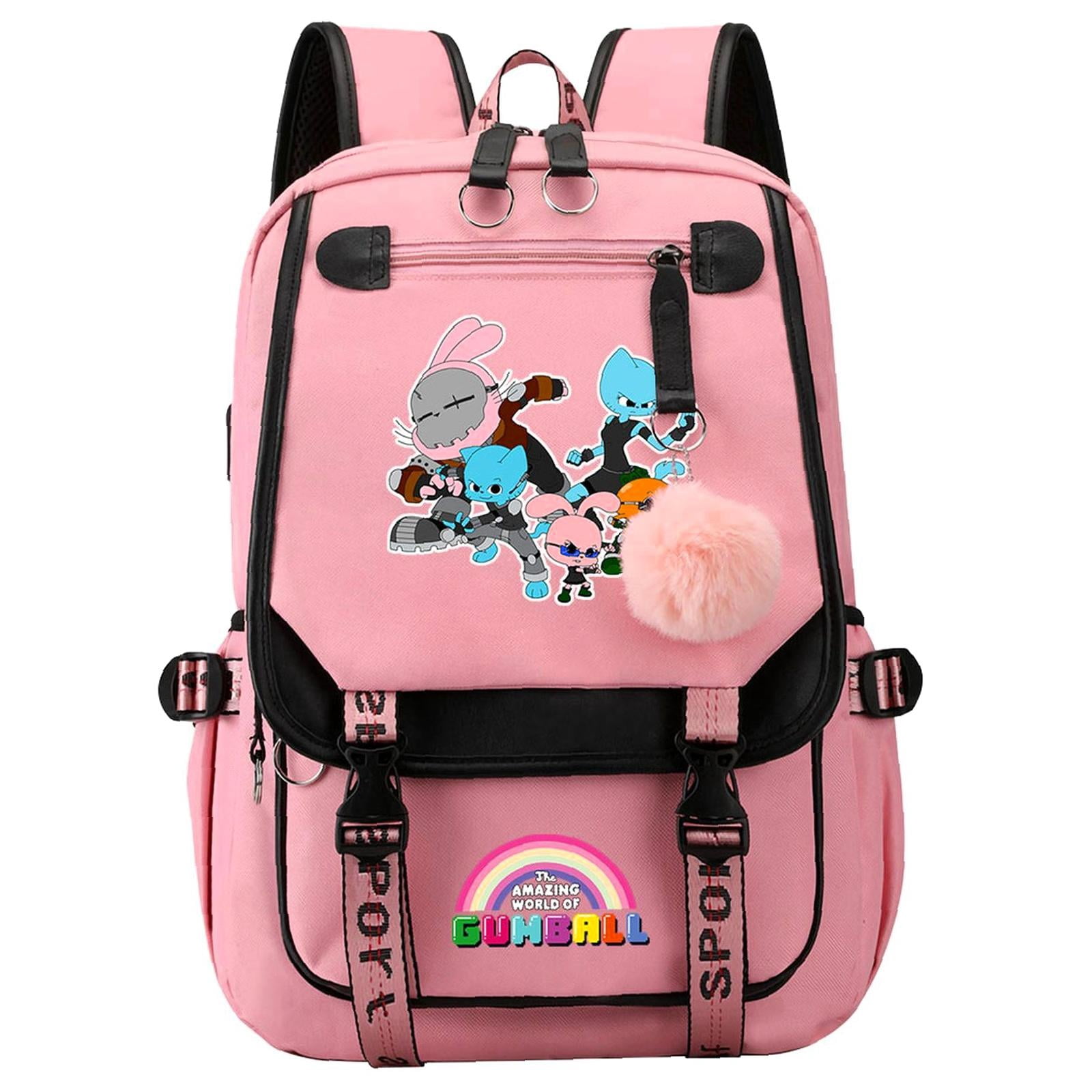 Weekyun The Amazing World of Gumball Fun Backpack - Clamshell Design ...