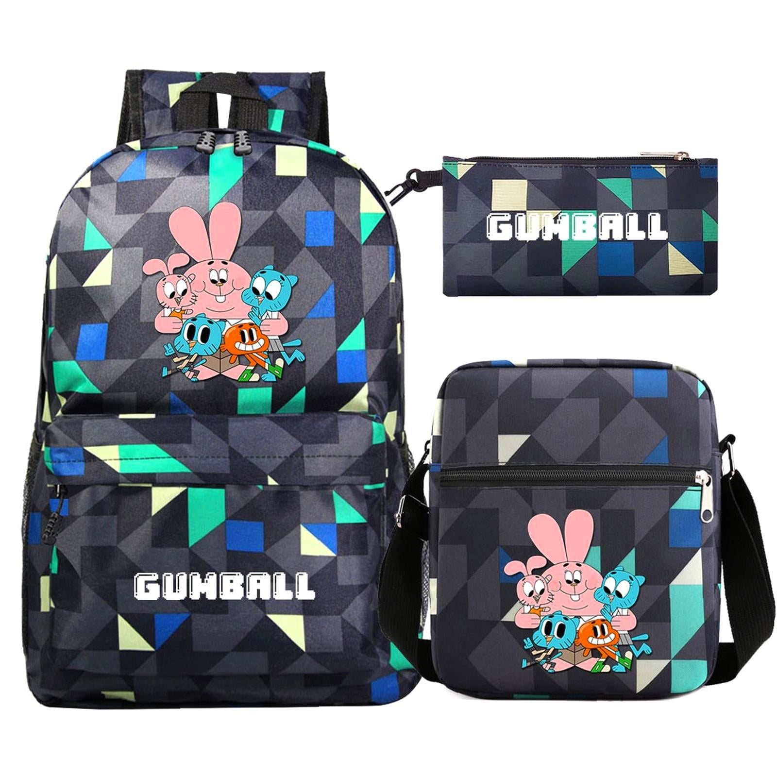 Weekyun The Amazing World of Gumball Juvenile backpack Set - Fun ...