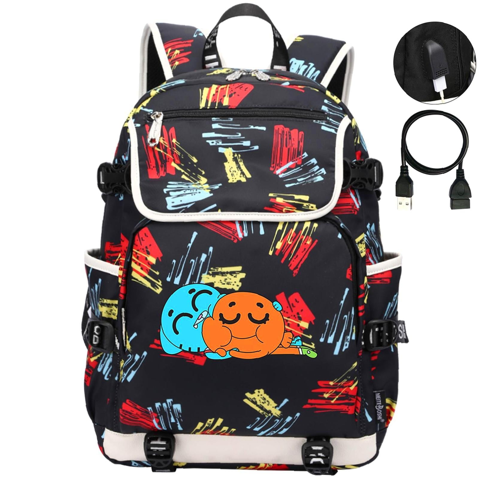 Weekyun The Amazing World of Gumball Young Cartoon Backpack - Fun ...
