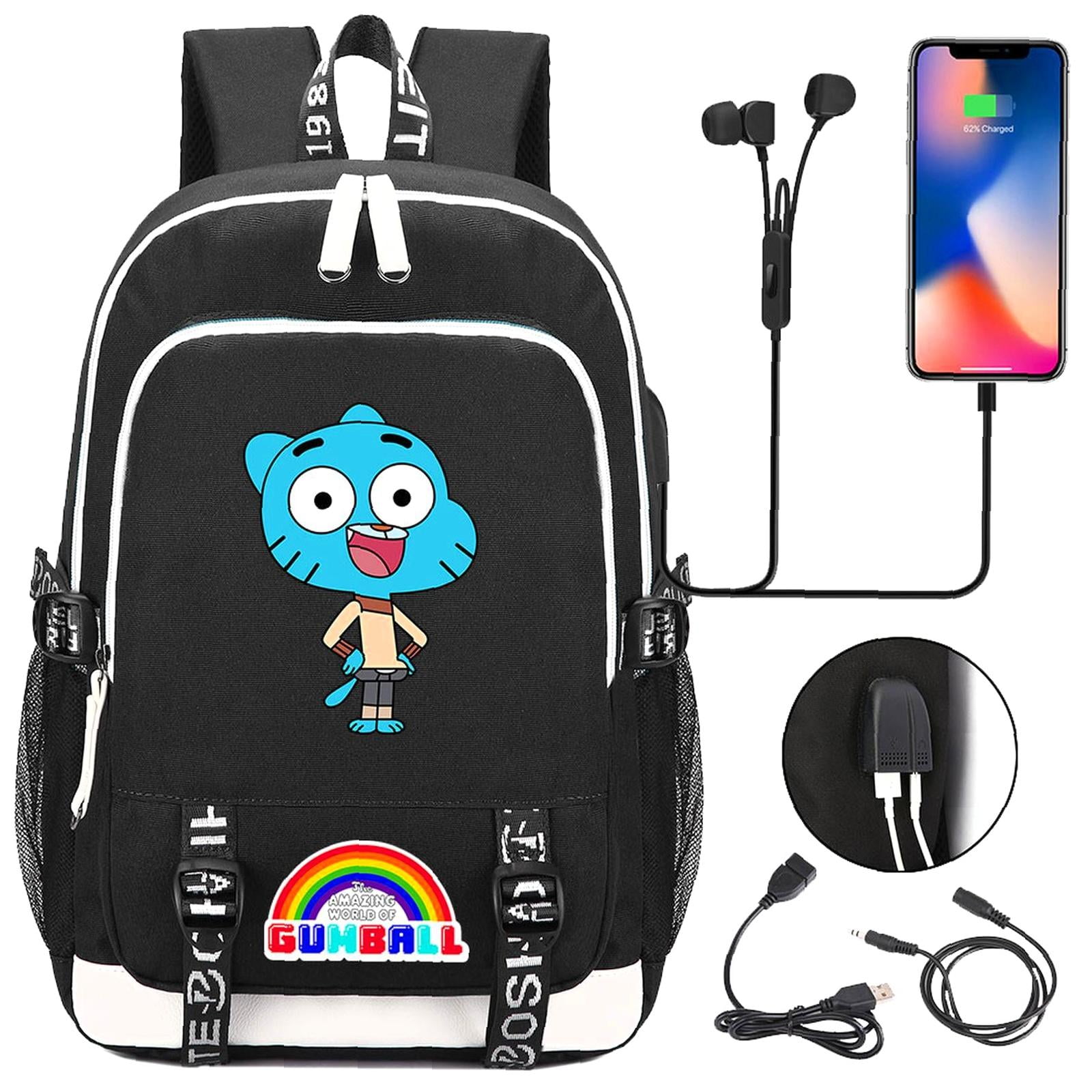 Weekyun The Amazing World of Gumball Young Cartoon Backpack - Fun ...
