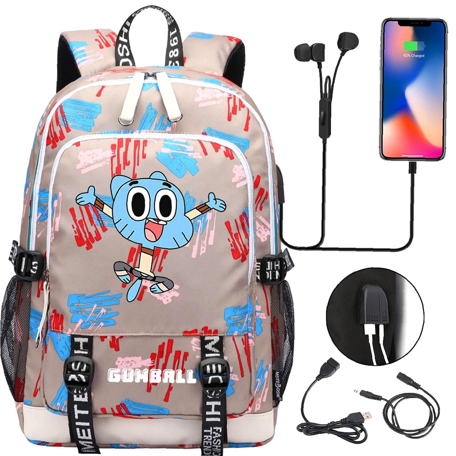 Weekyun The Amazing World of Gumball Young Cartoon Backpack - Fun Multi ...