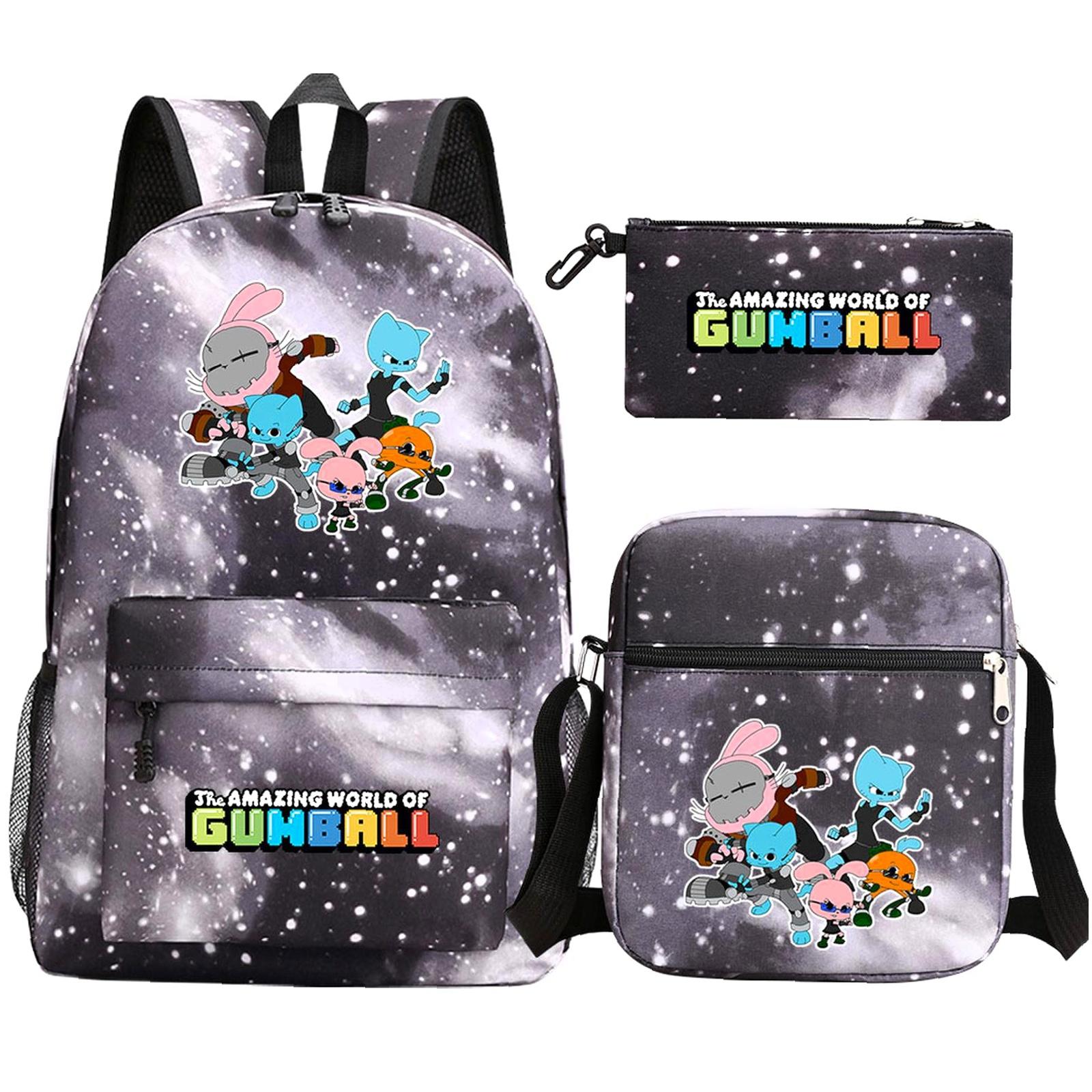 Weekyun Amazing World of Gumball Backpack Lightweight Design with ...