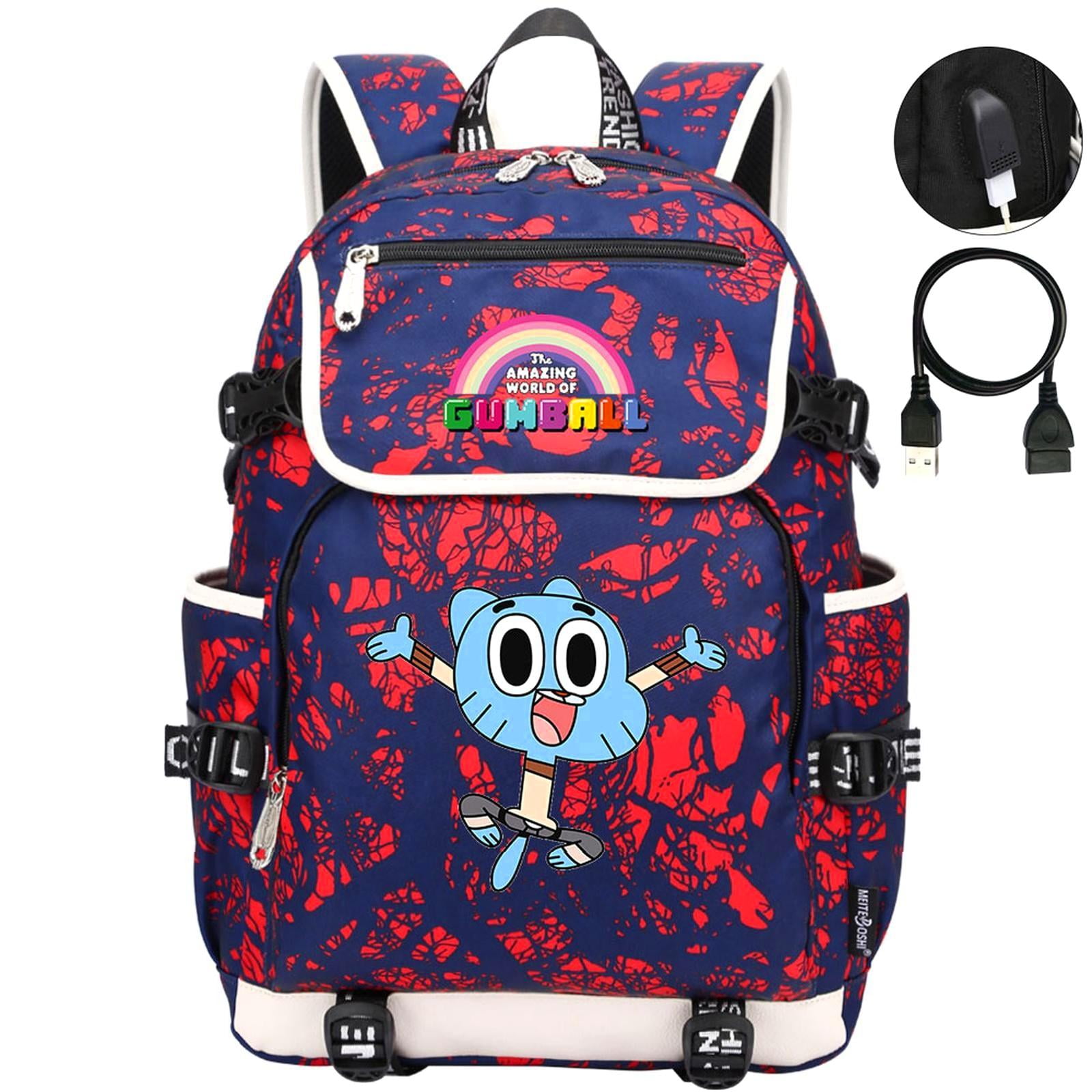 Weekyun The Amazing World of Gumball backpack - Cute Clamshell Design ...