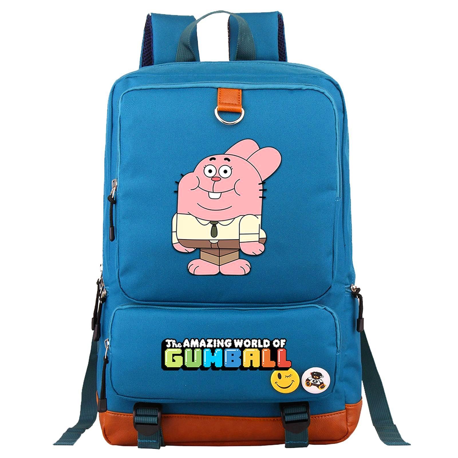 Weekyun The Wondrous Gumball Adventure backpack - Fun Design, Fits 15 ...