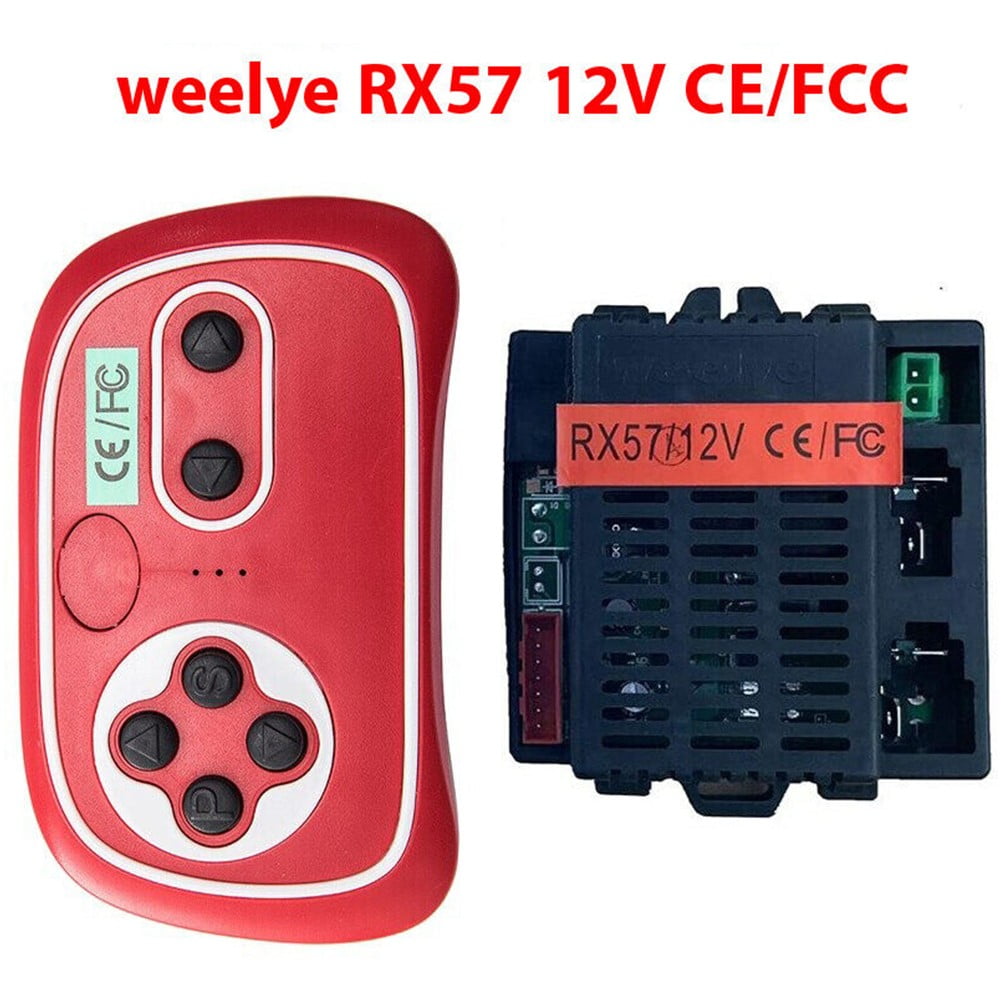 weelye RX57 6V 12V Receiver CE/FCC Kids Electric Car 2.4G Transmitter - Walmart.com