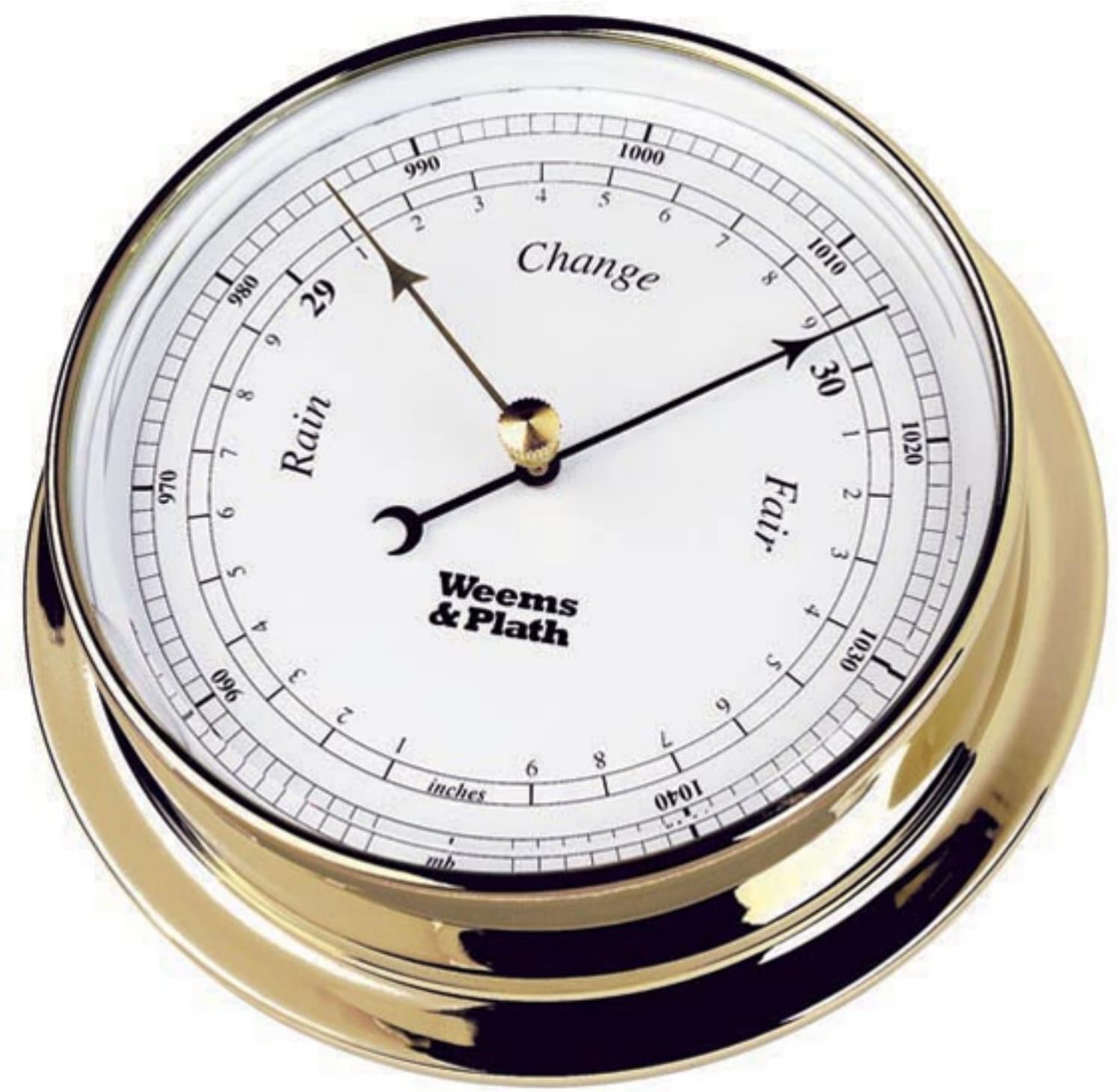 Weems & Plath Endurance Collection 085 Barometer (Brass) - Walmart.com