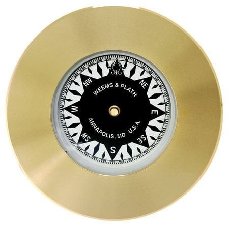 Weems & Plath Marine Navigation Compass Chart Weight (Brass) - Walmart.com