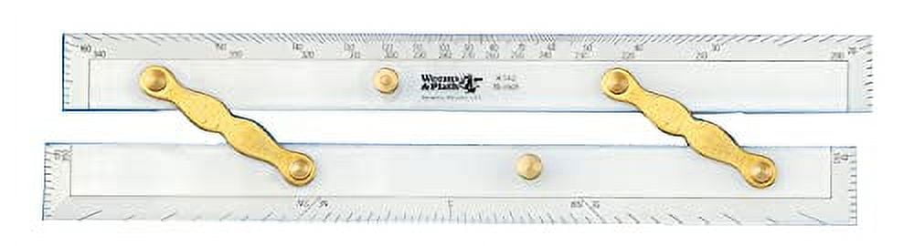 Weems & Plath Marine Navigation Parallel Ruler (Brass Arms, 15-Inch ...