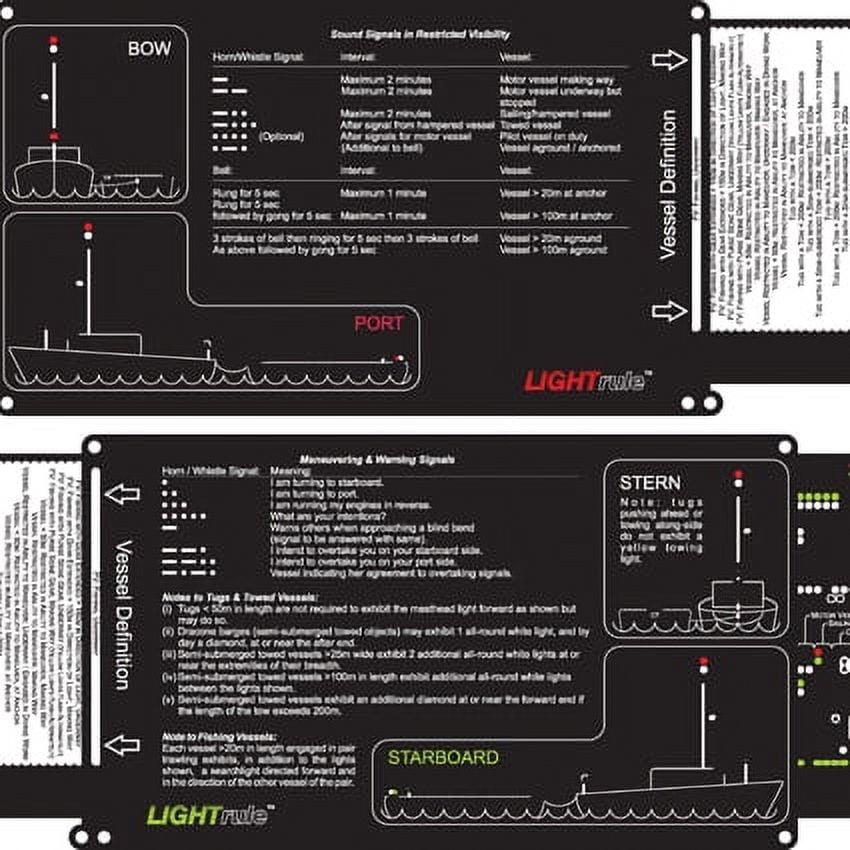 Weems & Plath 190 Marine Navigation LIGHTrule Lights Shapes and ...