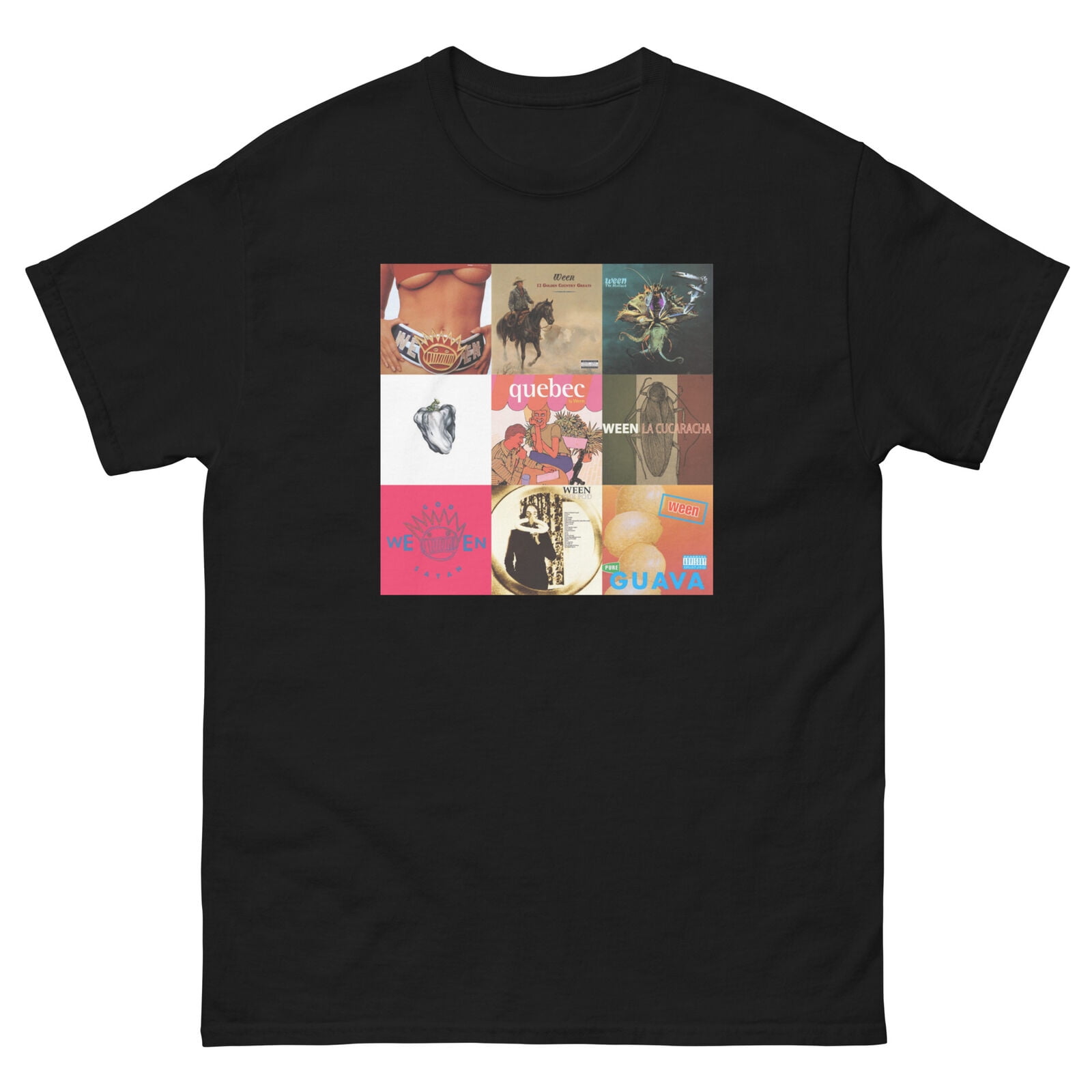 Ween - Album Cover Collage Art - Classic Tee - Walmart.com