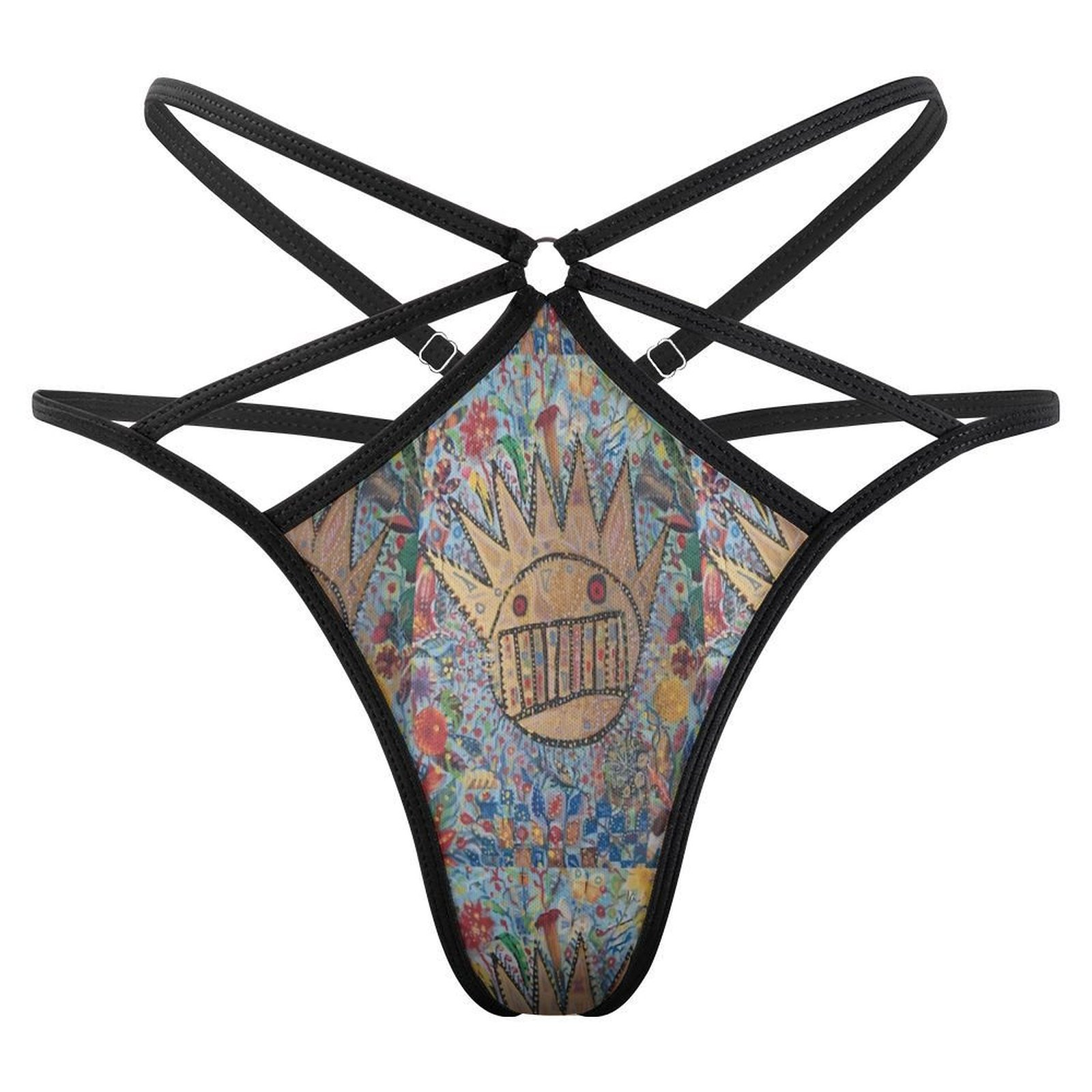 Ween Boognish And Flowers Open Type Women's Panties Crotch Opening G ...