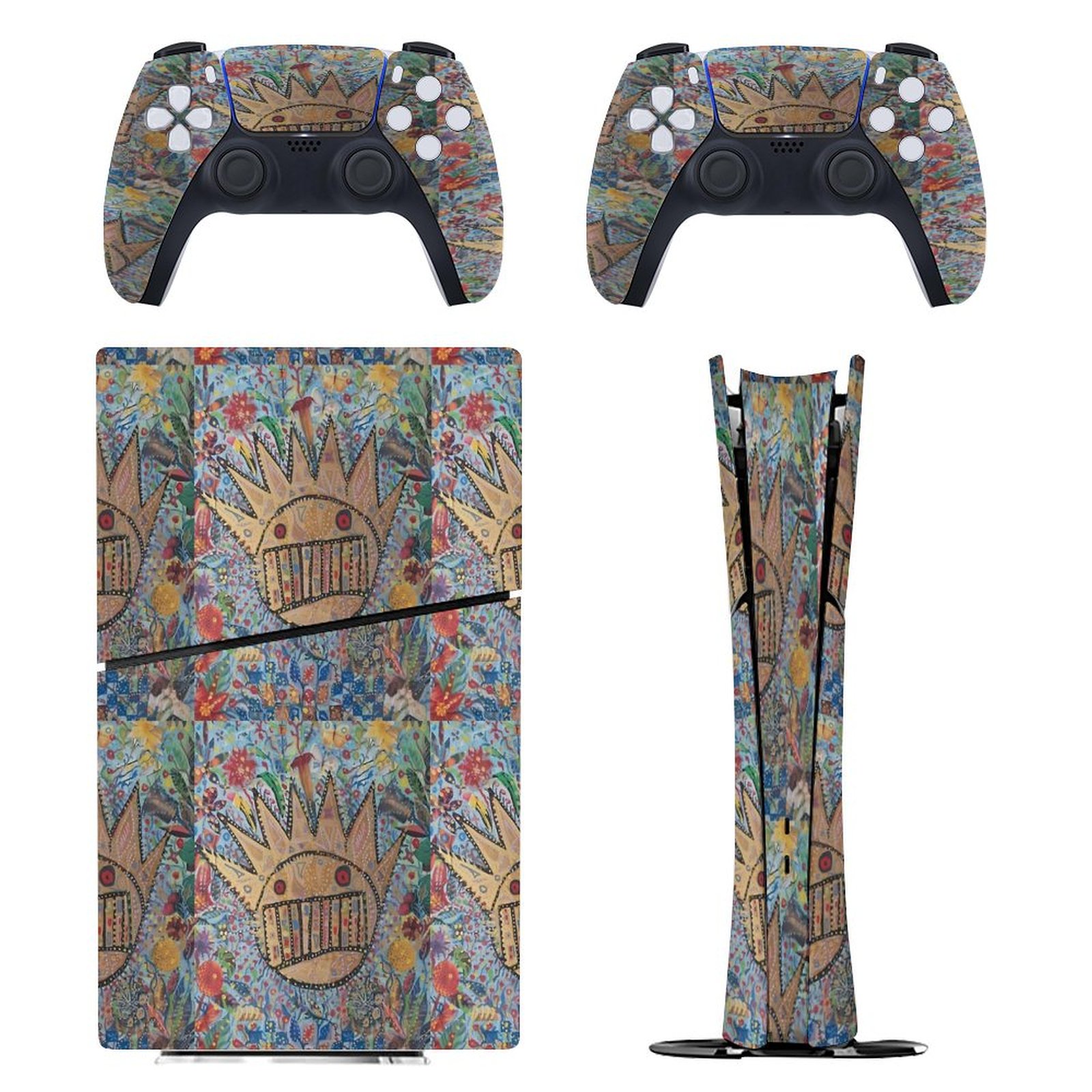 Ween Boognish And Flowers PS5/PS5 Pro/PS5 Slim Digital Disc Skin ...