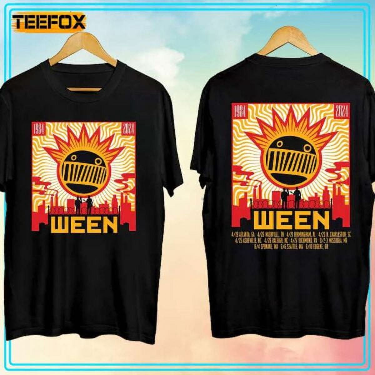 Ween Tour 1984 2024 Unisex T-Shirt - Walmart.com
