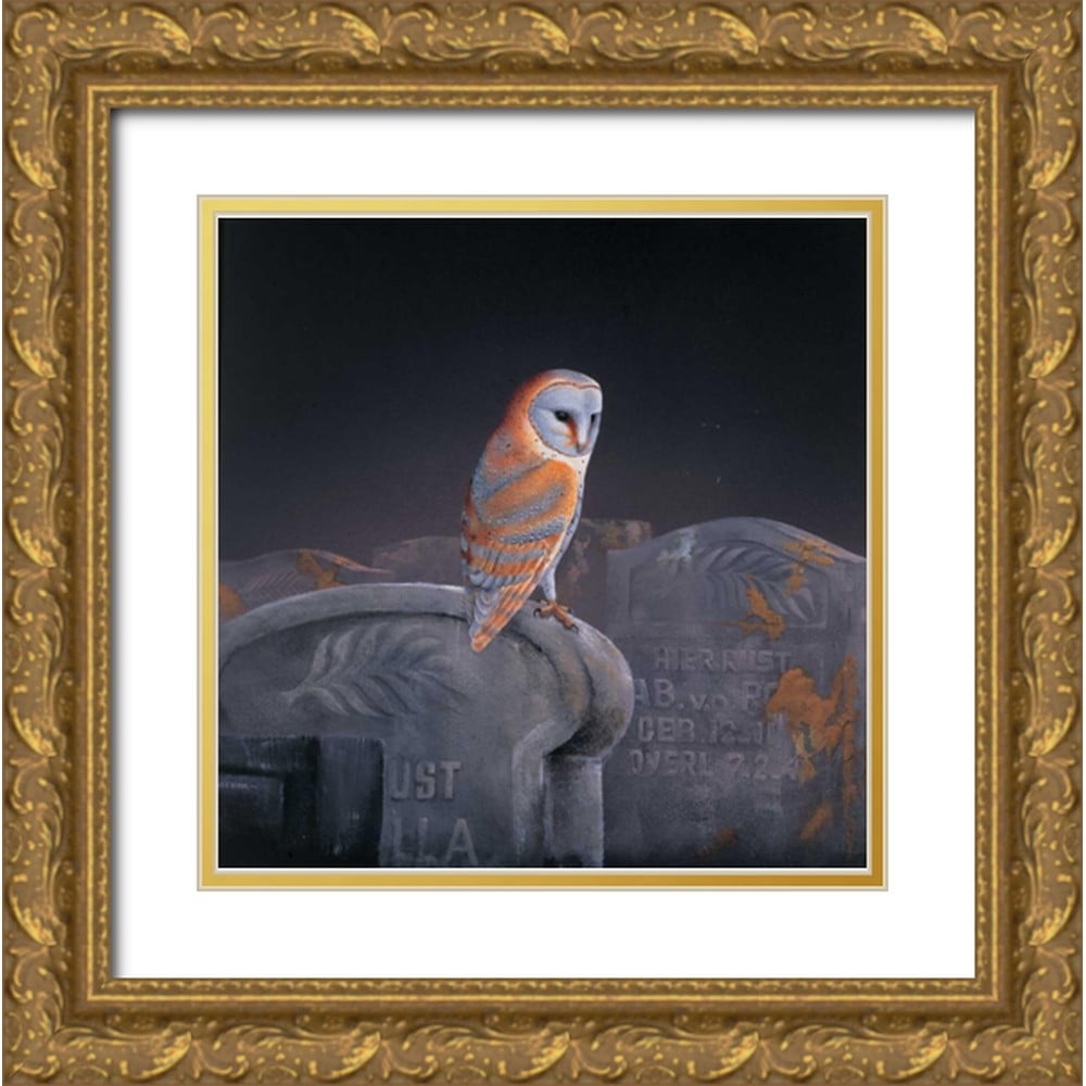 Weenink, Ruud 15x15 Gold Ornate Wood Framed with Double Matting Museum ...