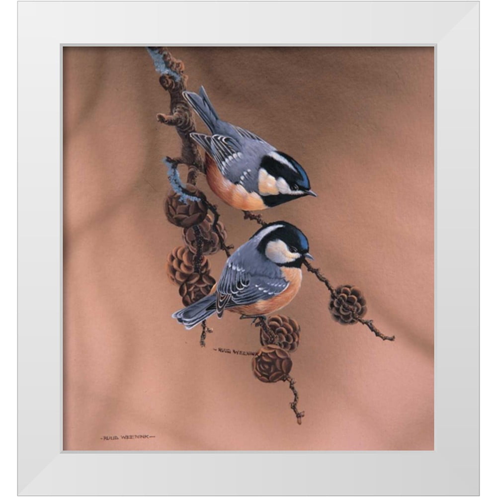 Weenink, Ruud 26x28 White Modern Wood Framed Museum Art Print Titled ...