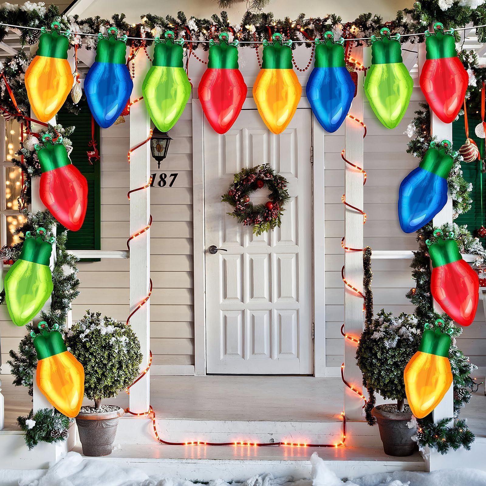 Weenkeey 7th Dolphin Birthday MMF7 Balloons Giant Dolphin Aluminum Foil ...