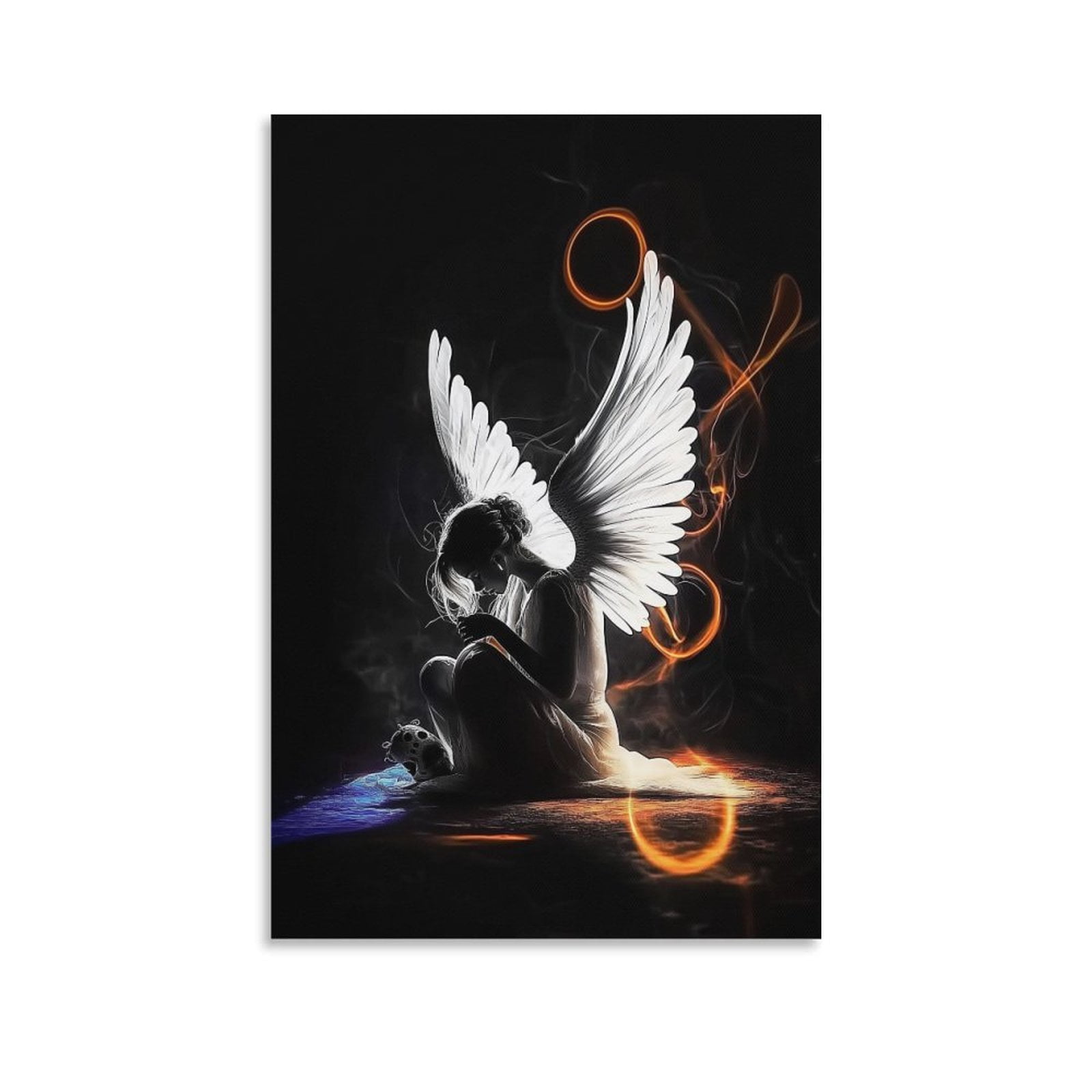 Weeping Angel Wall Painting Canvas Wall Art Prints Poster Gifts Photo ...