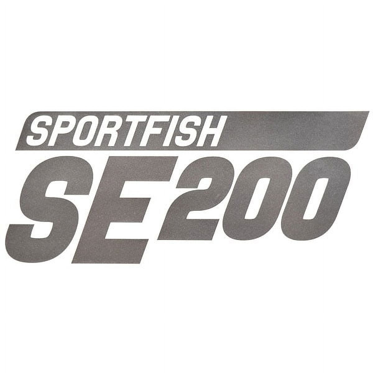 Weeres Boat Decal | Sportfish SE 200 Metallic Grey - Walmart.com